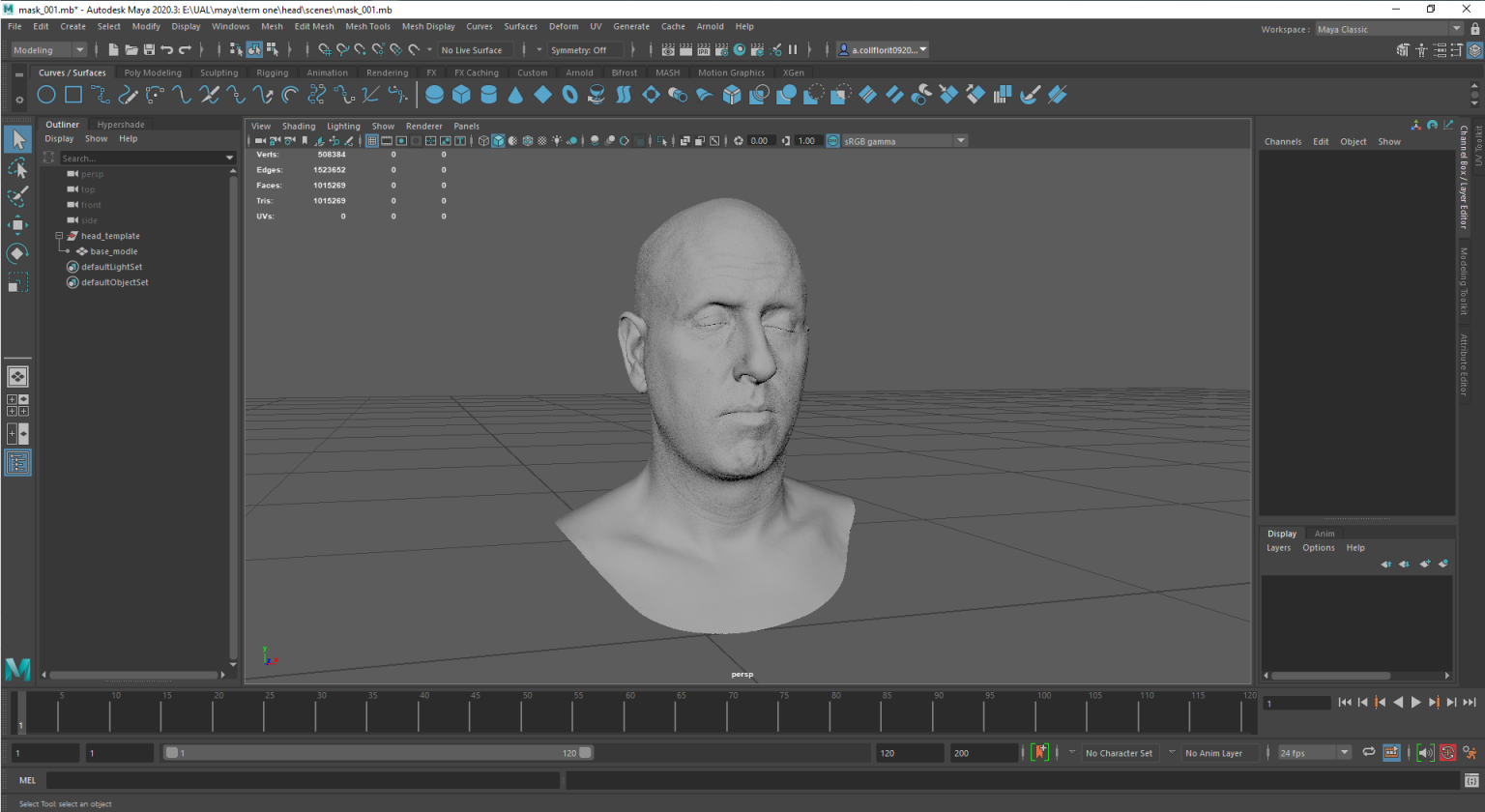 MAYA MASK – ANTONI COLL