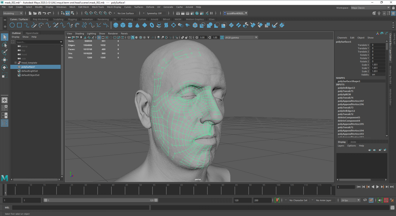 MAYA MASK – ANTONI COLL